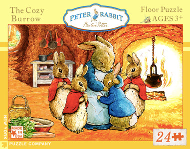 Peter Rabbit The Cozy Burrow 24-Piece Floor Puzzle – Little Goose Toys