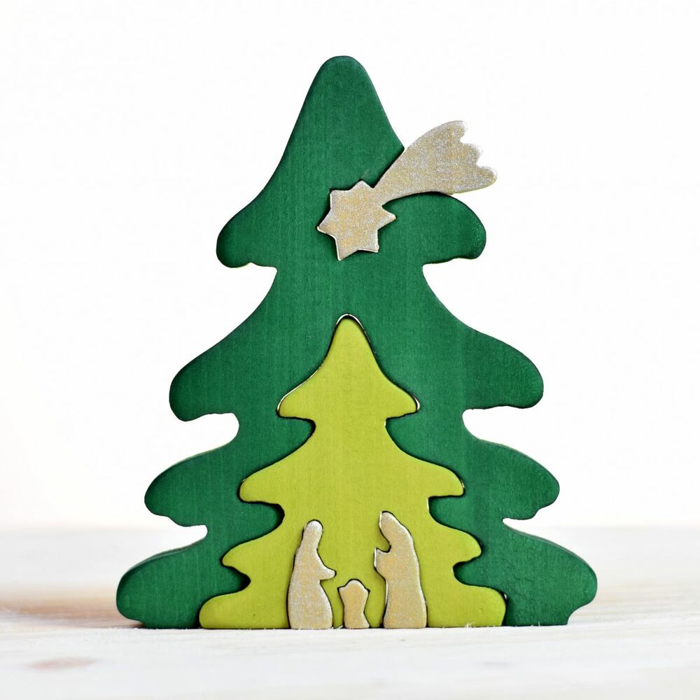Christmas Tree Puzzle by Bumbu – Little Goose Toys