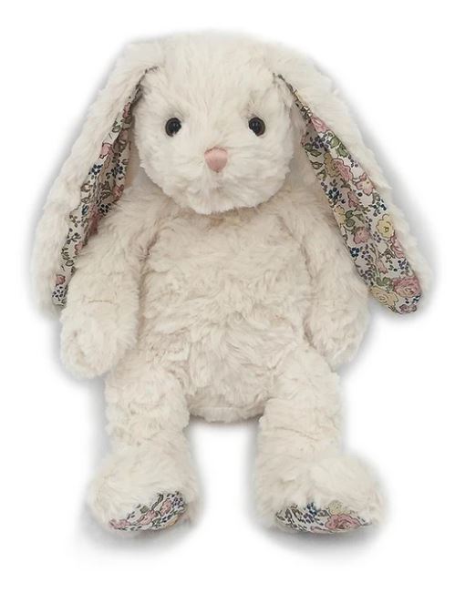 Cream Floral Bunny by Mon Ami – Little Goose Toys