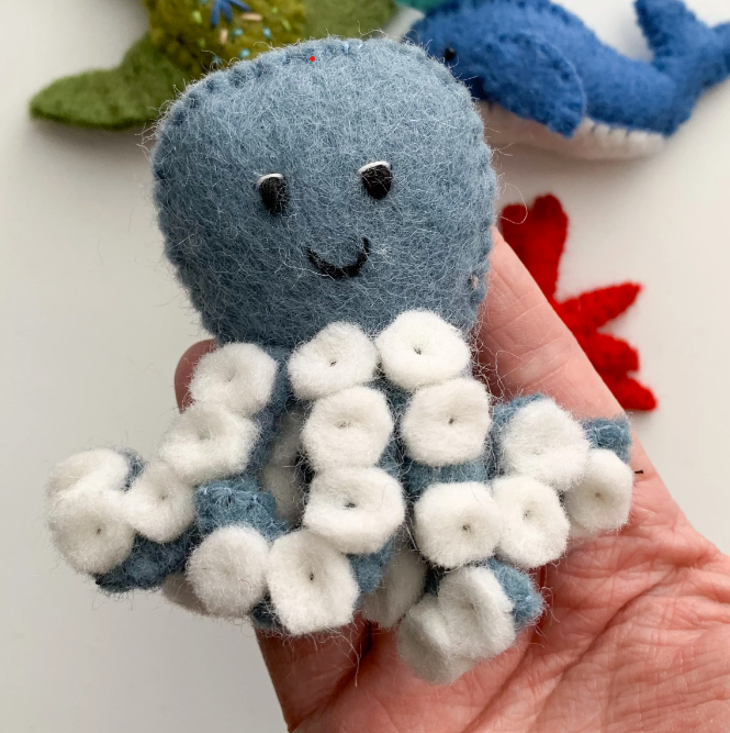 Felt Octopus – Little Goose Toys
