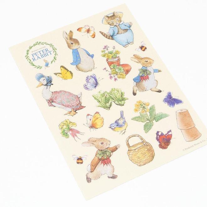 Peter Rabbit Characters Sticker Sheets – Little Goose Toys