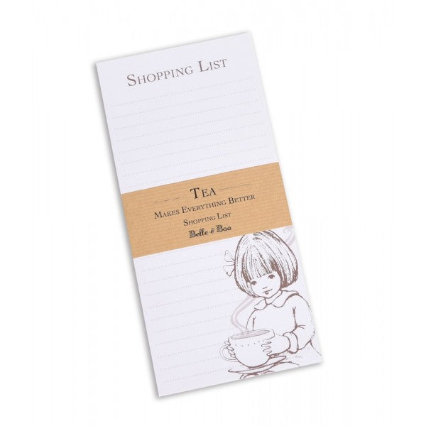 Belle & Boo "Tea" Shopping List – Little Goose Toys