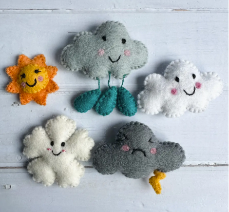 Felt Weather Playset – Little Goose Toys